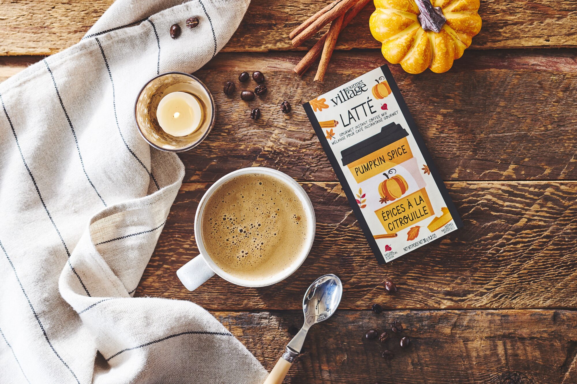 Pumpkin Spice Instant Coffee – Set of 6 | Gourmet du Village